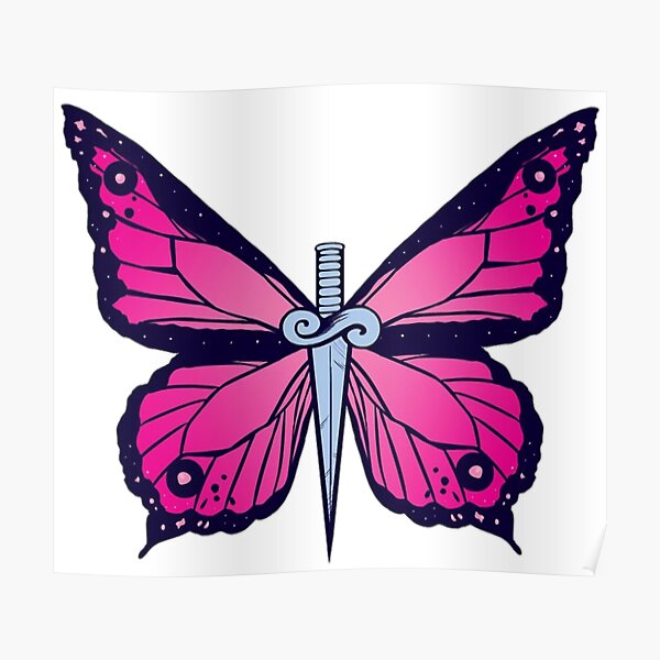 "jolyne cujoh butterfly" Poster by Stephoenixstore | Redbubble