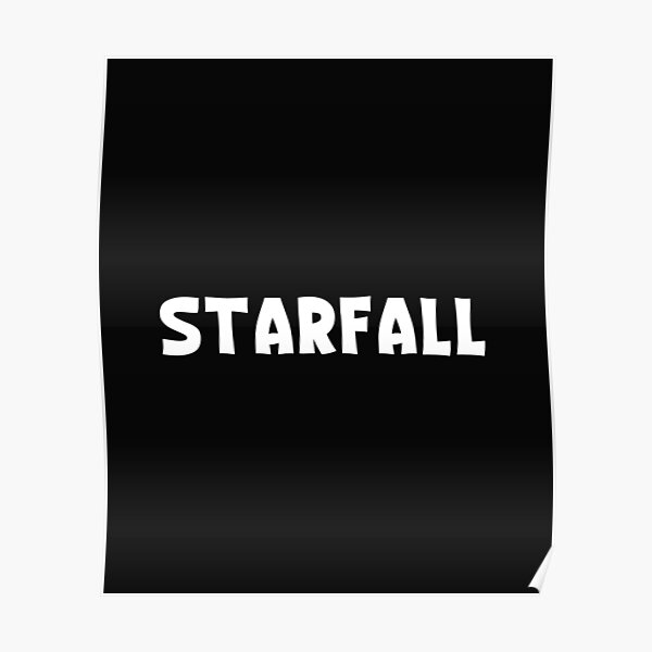 "Starfall - ACOTAR" Poster by ACOTAR-Shop | Redbubble