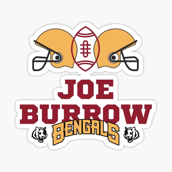 "Joe Burrow Bengals" Sticker for Sale by Impressionsbyzj | Redbubble