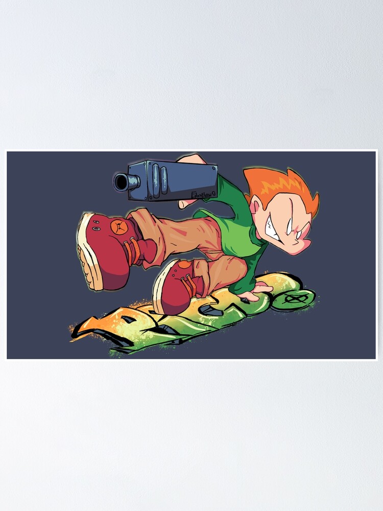 "Go Pico! - Friday Night Funkin Picos School" Poster by Edenthaw ...