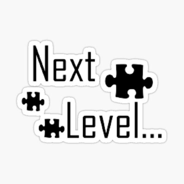 "Next-level..." Sticker for Sale by myBHM | Redbubble