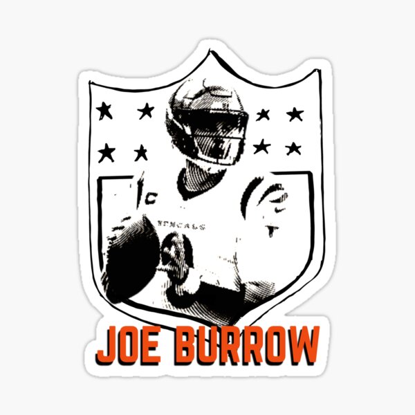 "Joe Burrow" Sticker for Sale by Impressionsbyzj | Redbubble