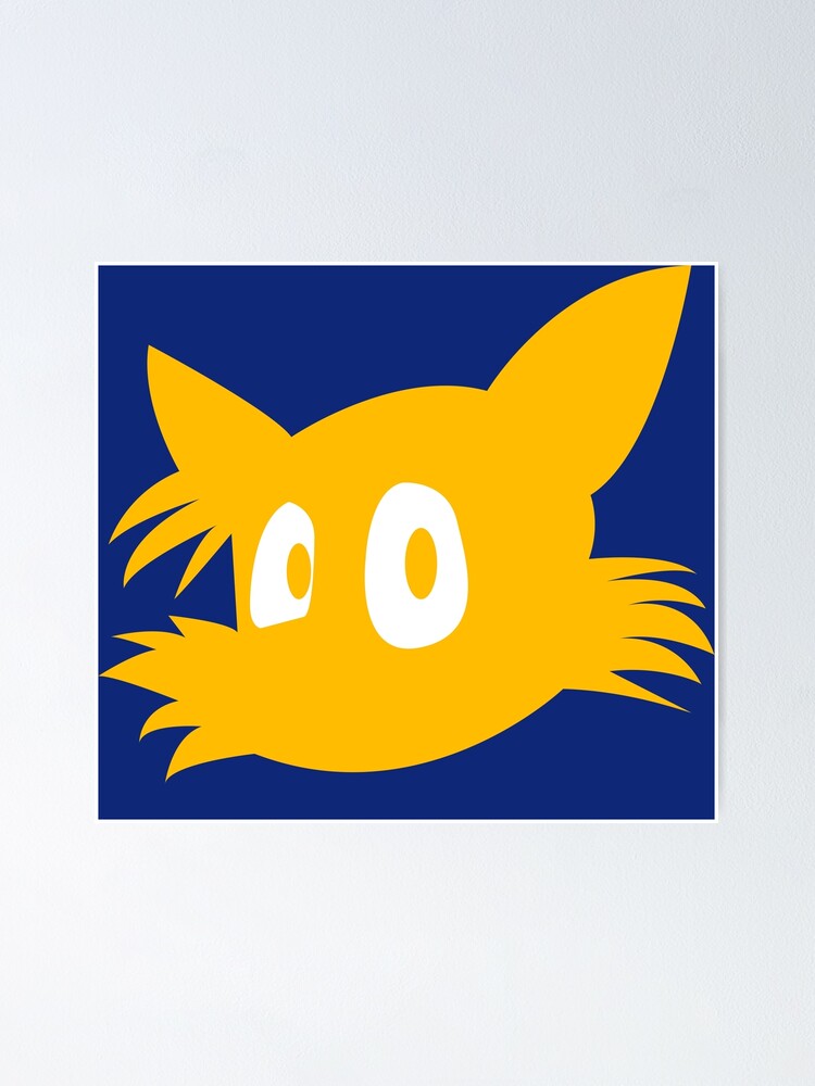 "Tails icon" Poster for Sale by DanielCostaart | Redbubble