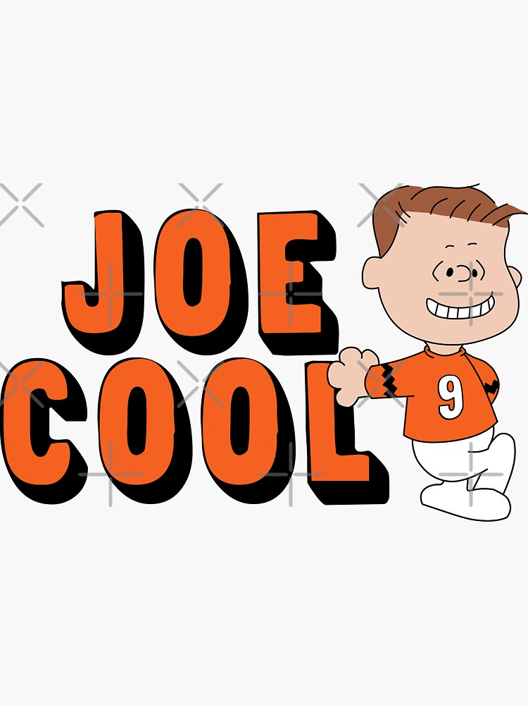 "Joe Cool" Sticker for Sale by tripinmidair | Redbubble