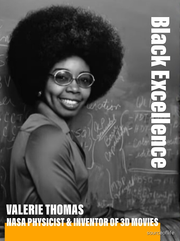 "Valerie Thomas Black Excellence" Poster for Sale by sourceoflife | Redbubble