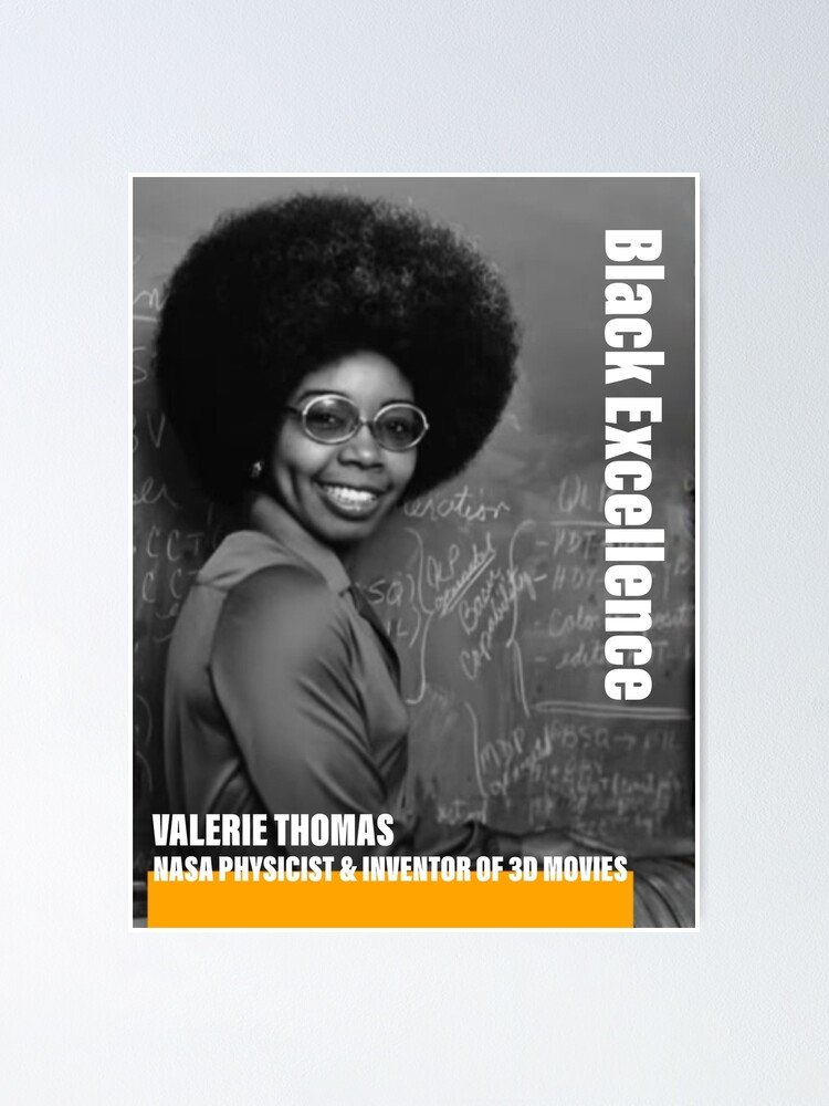 "Valerie Thomas Black Excellence" Poster for Sale by sourceoflife ...
