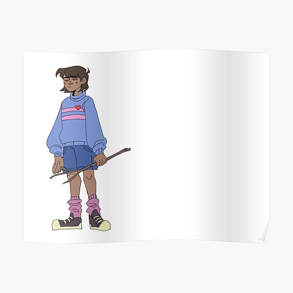 "Undertale Frisk" Poster by Jesse-James-Art | Redbubble
