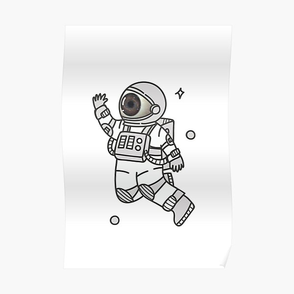 "Spaceman Steve" Poster for Sale by rbytgr | Redbubble