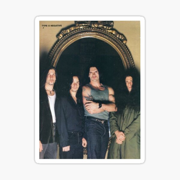 "Type O Negative 1" Sticker by ssusannam | Redbubble