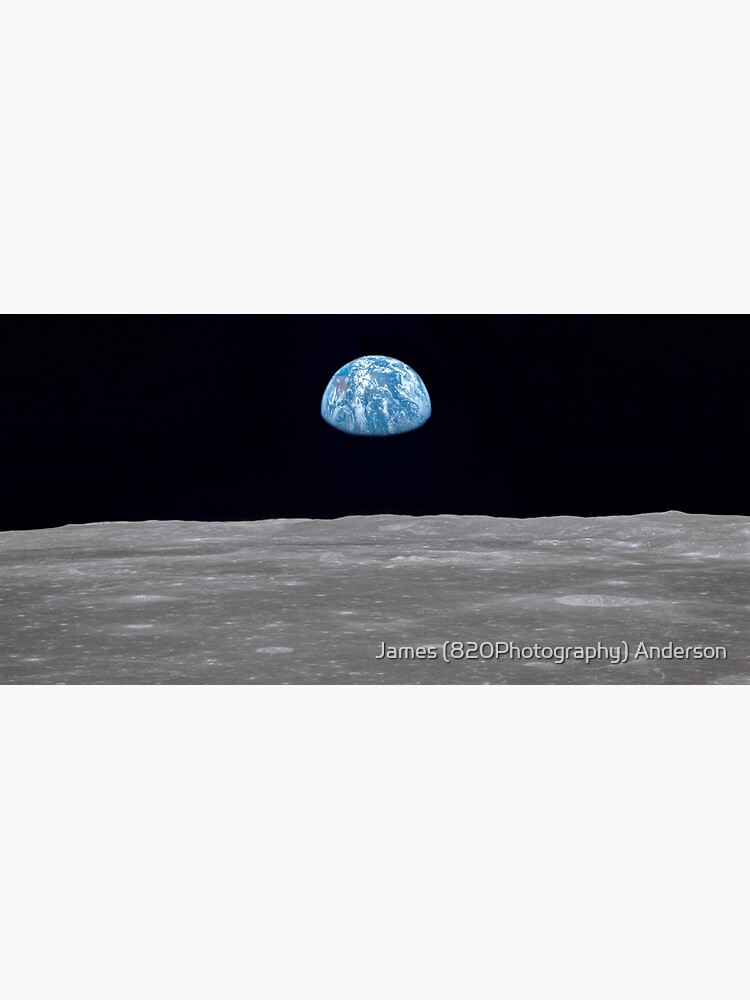 "Earthrise - Apollo 11 " Poster for Sale by James (820Photography) Anderson | Redbubble