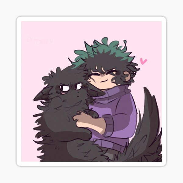 "Catzawa Cuddles" Sticker for Sale by DrLessy | Redbubble