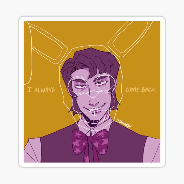 "I ALWAYS COME BACK" Sticker for Sale by lemonwry | Redbubble