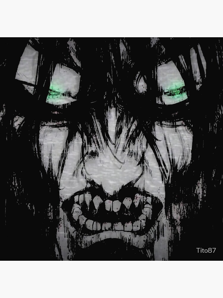 "Eren's rumbling " Poster by Tito87 | Redbubble