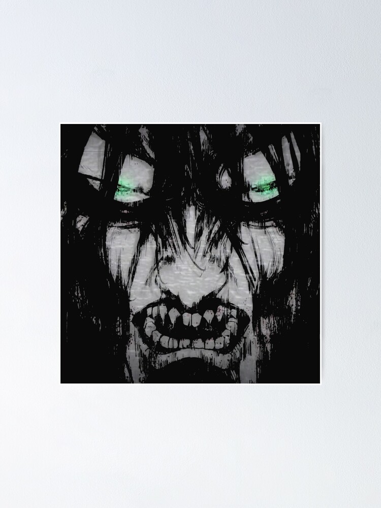 "Eren's rumbling " Poster by Tito87 | Redbubble