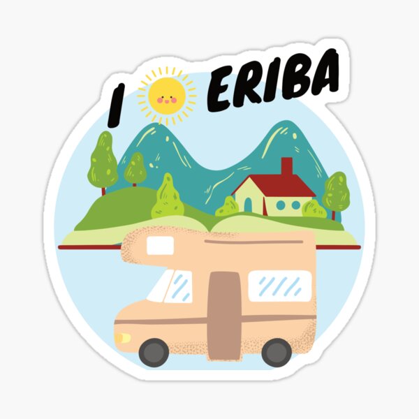 "I Love Eriba" Sticker for Sale by KrystalWilson | Redbubble