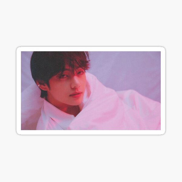 "BTS V" Sticker by LilyHaynes | Redbubble