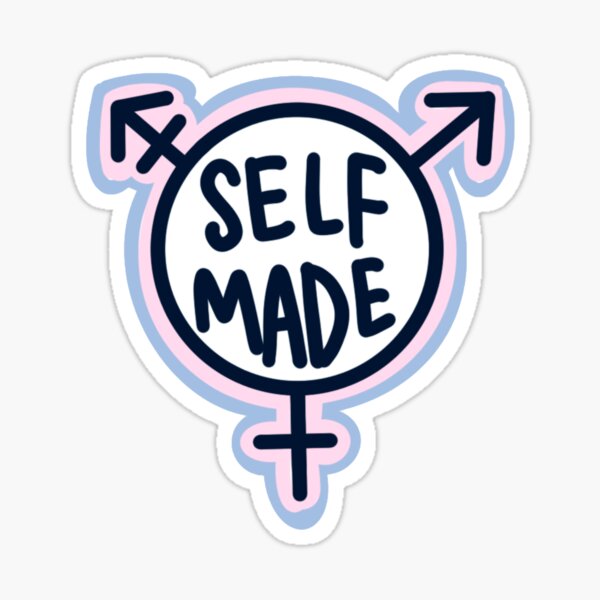 "Self Made" Sticker by beckettls | Redbubble