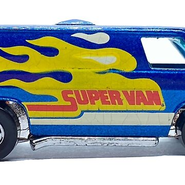 "Hot Wheels Blue Super Van" Photographic Print for Sale by htweelz ...