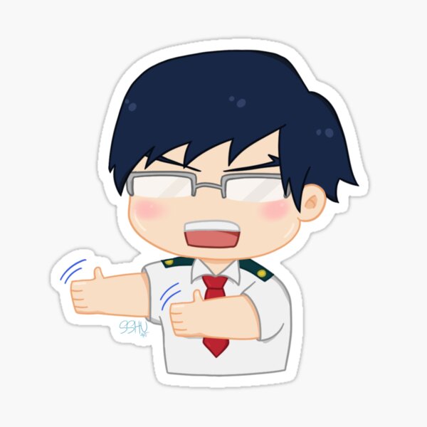 "Tenya Iida ♥ Boku no hero academia" Sticker for Sale by SshuDraws ...