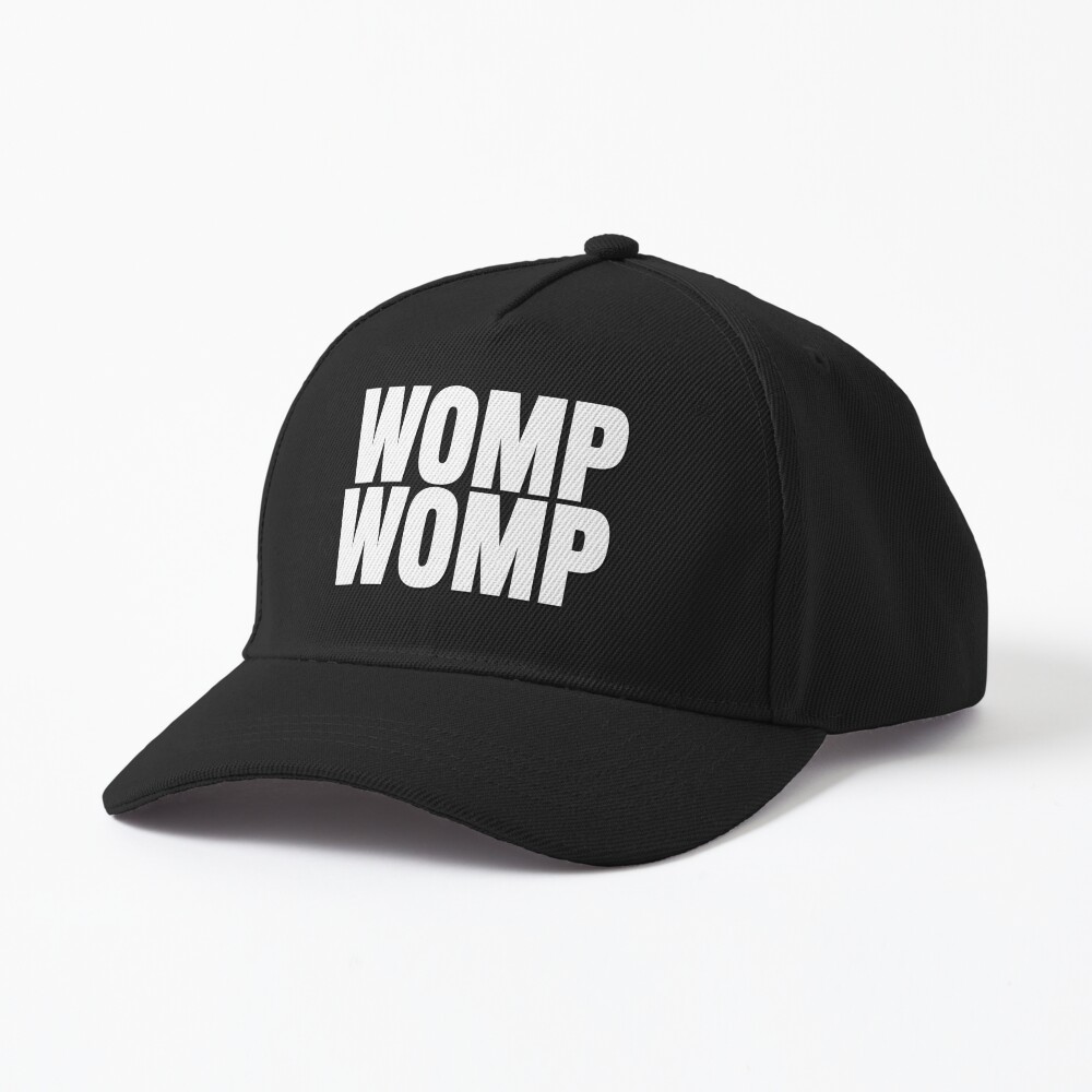 "WOMP WOMP Stephen Miller Admin funny meme text white on black" Poster ...