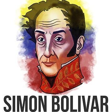 "Simon Bolivar Line Art & Comic Style" Poster for Sale by johnmgr21 ...