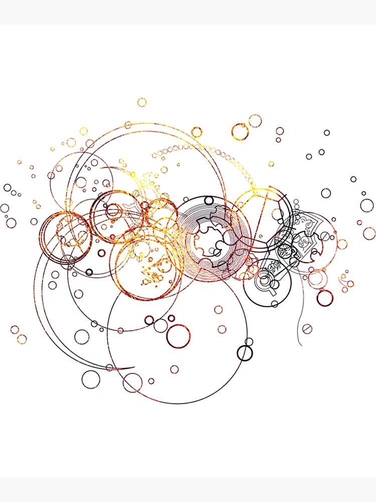 Time Lord Writing (silver) Premium Matte Vertical Poster sold by Goutam ...