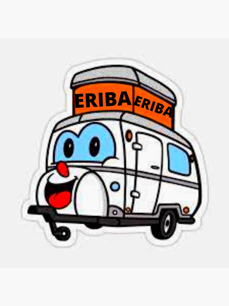 "eriba" Sticker by fyjeeshirts | Redbubble