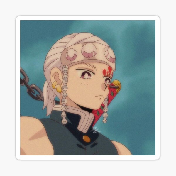 "Uzui Tengen Sticker" Sticker by Ace-Senpai | Redbubble