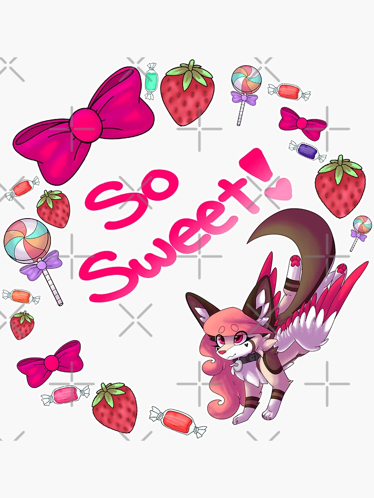 "So Sweet!" Sticker by Sugarbug5434 | Redbubble