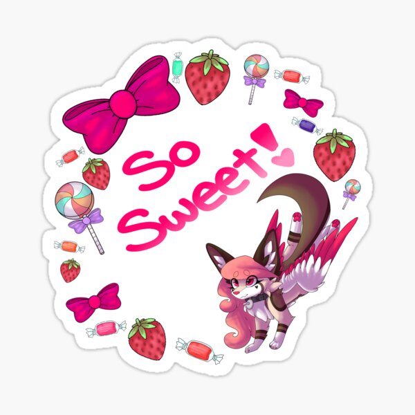 "So Sweet!" Sticker by Sugarbug5434 | Redbubble