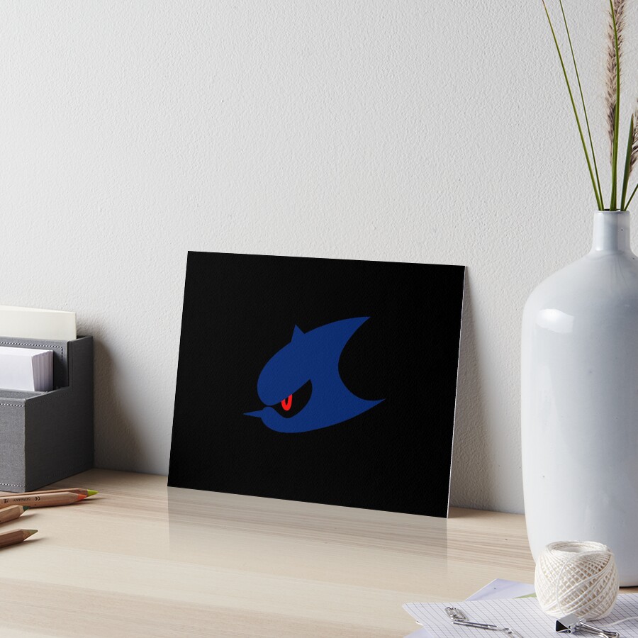 "Metal Sonic icon" Art Board Print by DanielCostaart | Redbubble