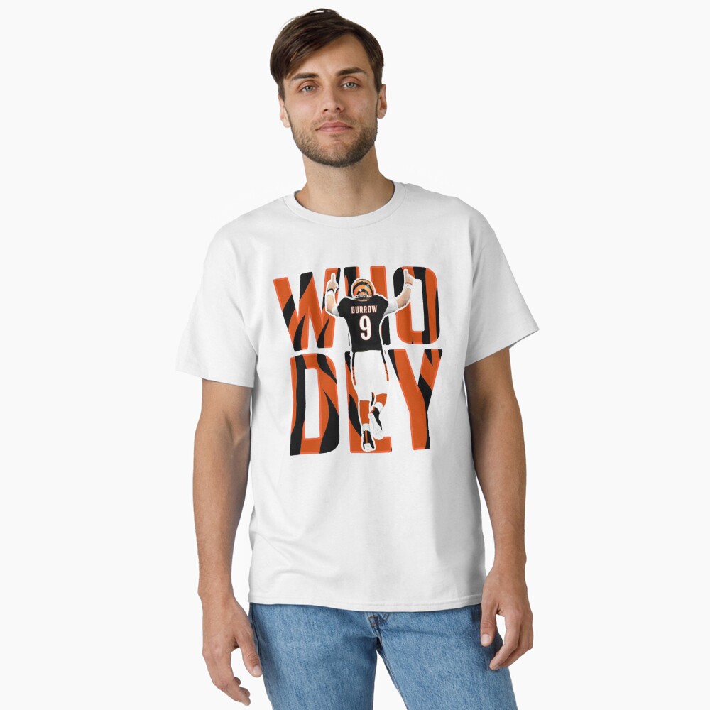 "Joe Burrow Who Dey American Football" Sticker for Sale by LouisUS ...