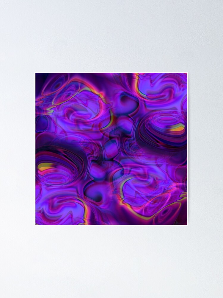 "Aesthetic Multi Colored Cells " Poster for Sale by thundercloset ...