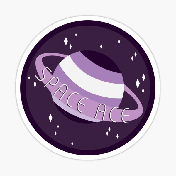 "Space Ace" Sticker by ZeNami | Redbubble