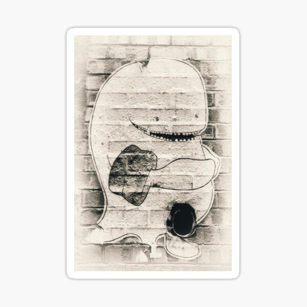 "Street art" Sticker for Sale by BrettNDodds | Redbubble