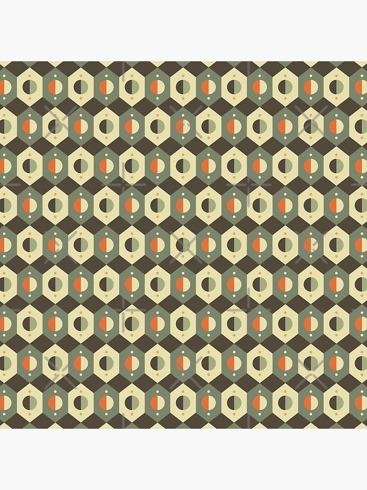 "Demantur, Circle in Diamond Patterns - Retro Color Scheme ...