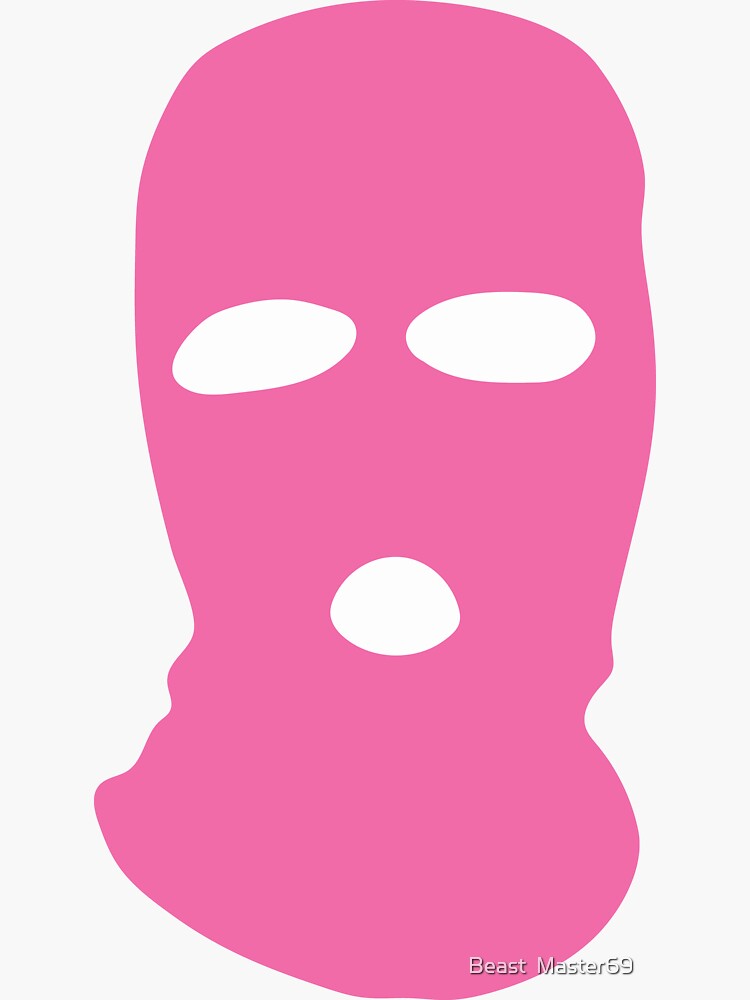"ski mask" Sticker for Sale by shubhamssj66 | Redbubble