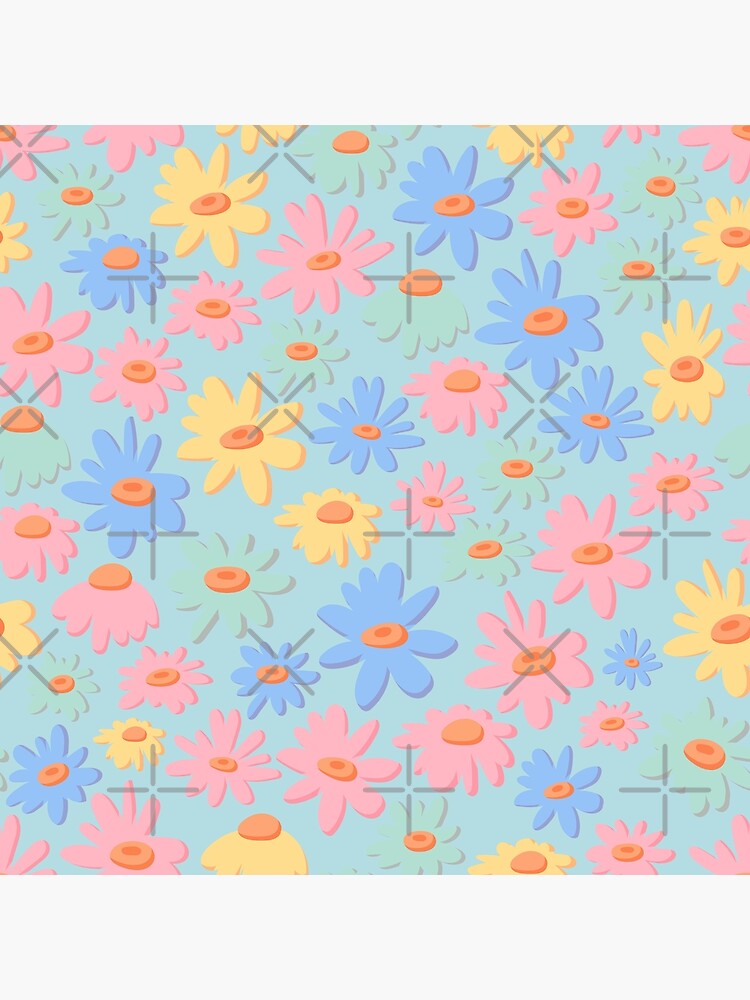 "Golf Le Fleur Flower Design - Tyler the Creator Inspired - with Blue ...