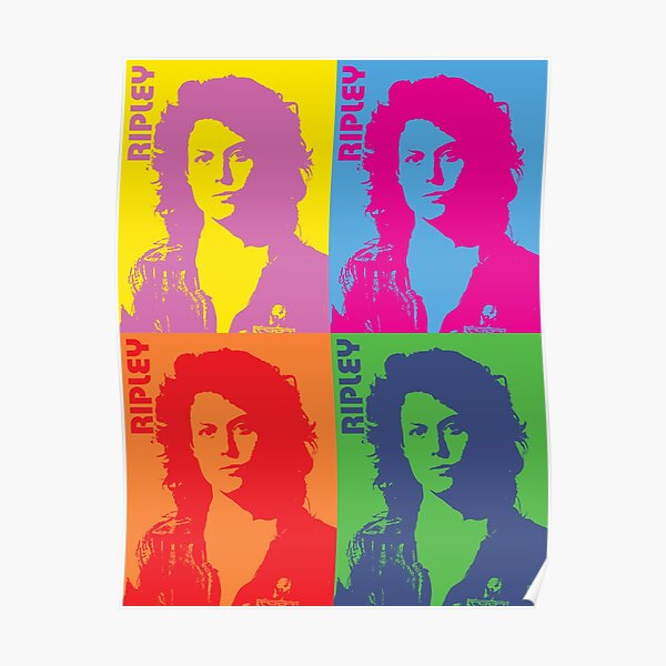 "Pop Ripley" Poster for Sale by Sean-Chinery | Redbubble