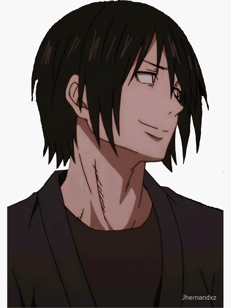 "Benimaru soft smile" Sticker by Jhernandxz | Redbubble