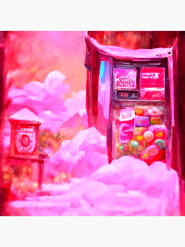 "Candy Vending Machine Ai Generated Art" Art Print for Sale by AI ...