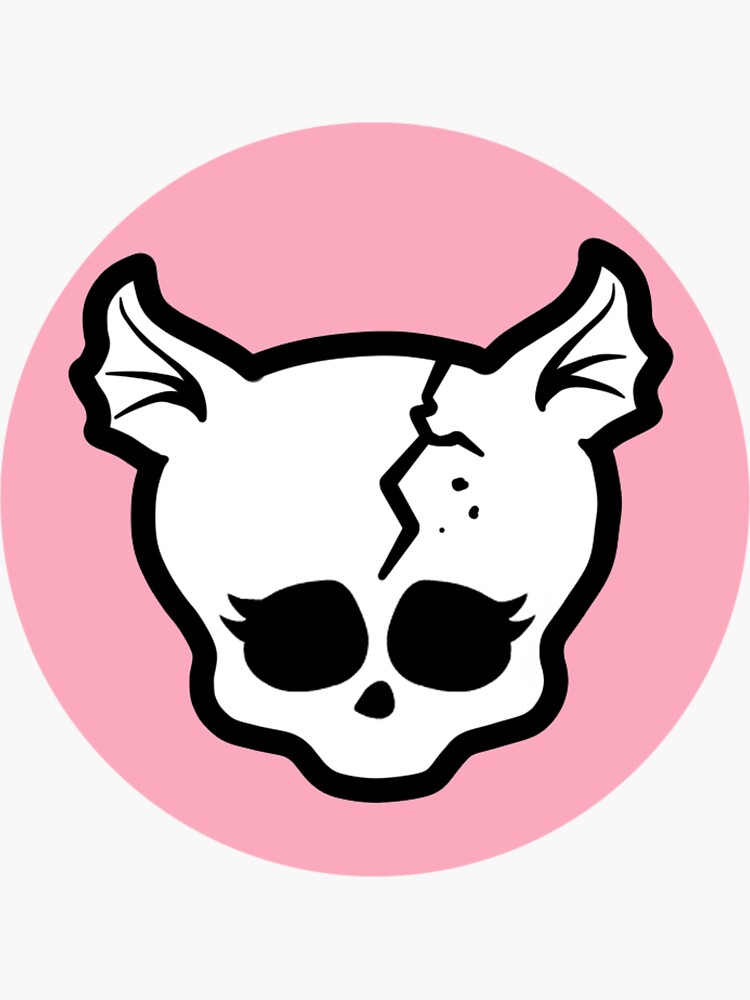"Rochelle Goyle Skull " Sticker for Sale by JessMarie205 | Redbubble