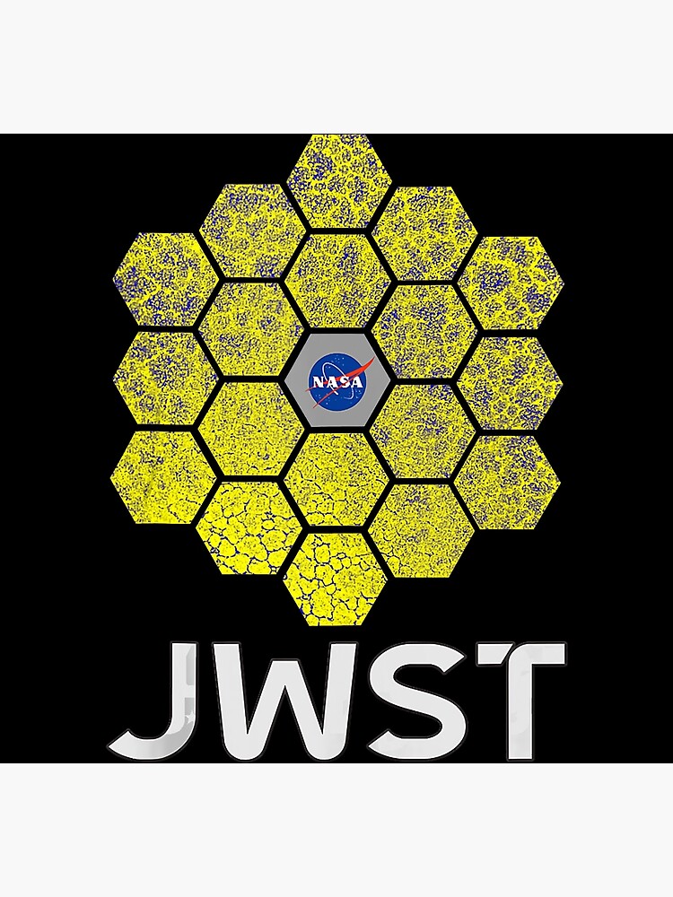 "James Webb Space Telescope Official NASA Logo JWST Tank Top" Art Print ...