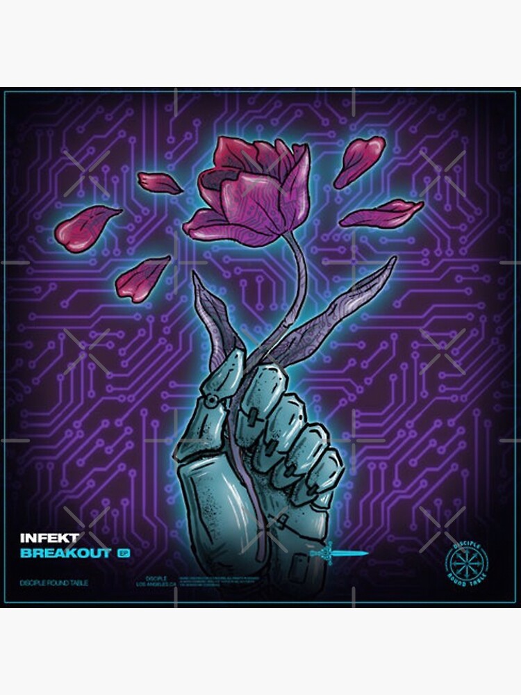 "Power of flower Infekt Breakout" Poster for Sale by jangersten | Redbubble