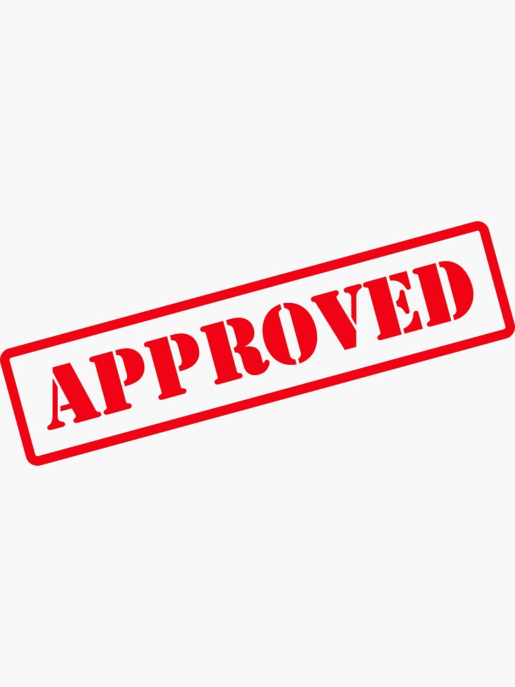 "Accepted!" Sticker by fourretout | Redbubble