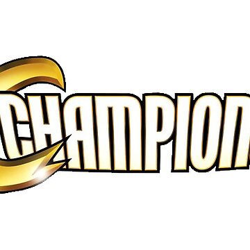 "champions charge!" Sticker for Sale by vivvision | Redbubble