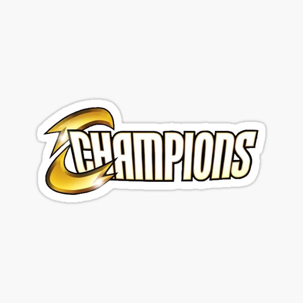 "champions charge!" Sticker for Sale by vivvision | Redbubble