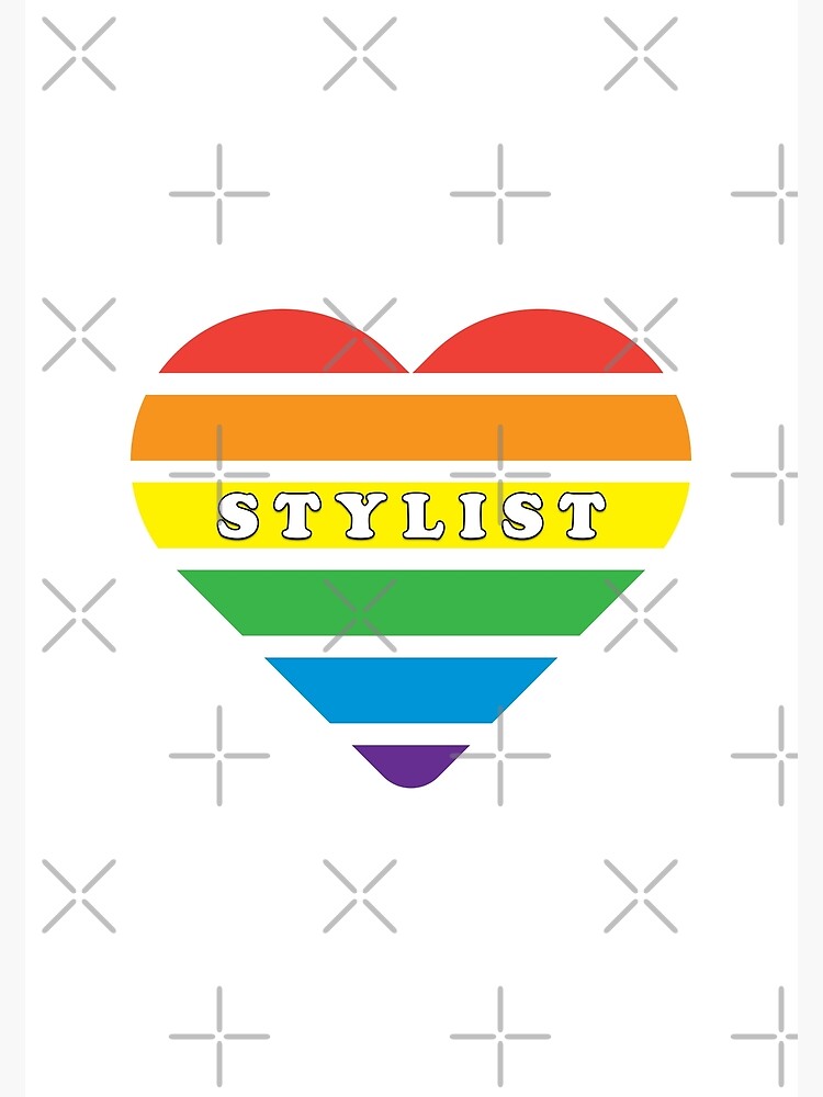 "Stylist Gay Pride" Poster for Sale by Magartes | Redbubble