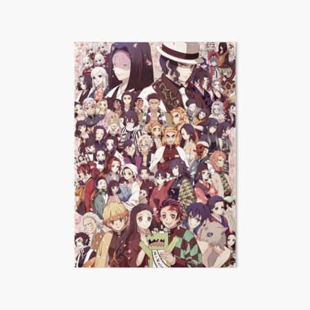 "KNY All Character" Art Board Print by numberski-gun | Redbubble