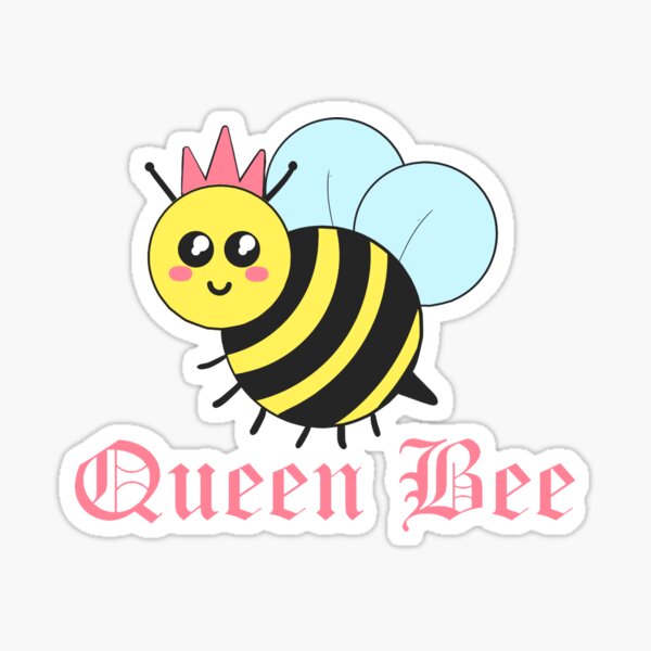 "Queen Bee " Sticker for Sale by JessykaD | Redbubble